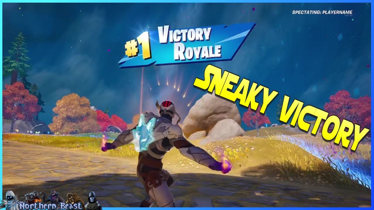 Sneaky Victory | Fortnite Solos Zero Build | Win A Victory Royale - YouTube