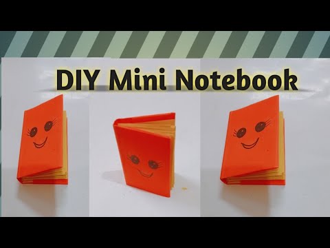 DIY MINI NOTEBOOKS ONE SHEET OF PAPER - DIY BACK TO SCHOOL😊 - YouTube