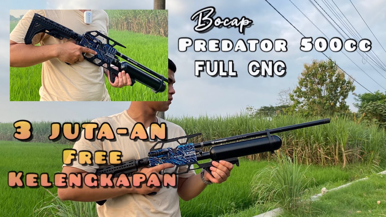 ULAS SPESIFIKASI PCP BOCAP PREDATOR 500CC - YouTube