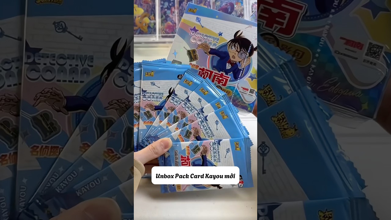 Unbox pack card Conan cùng tui 💕 #conan #cards #unboxing #theconan ...