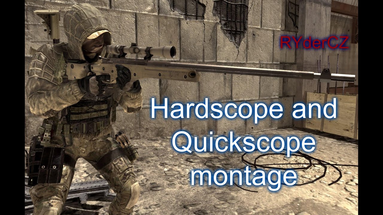 Call of Duty Modern Warfare 3 - hardscope and quickscope montage - YouTube