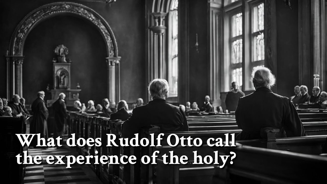 What does Rudolf Otto call the experience of the holy? | Philosophy ...