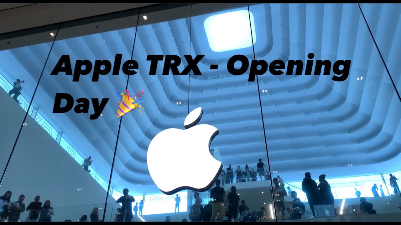 Apple TRX Unveiled - Opening Day - YouTube