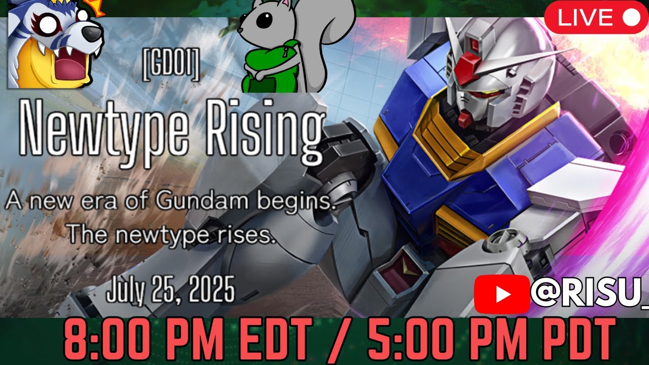 WIN A BOX!-Gundam TCG! EAGLES WEBCAM TOURNAMENT - YouTube