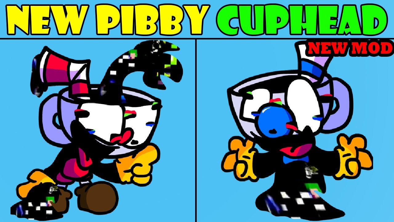 Friday Night Funkin' New VS Pibby Cuphead & Mugman Remastered | Pibby x ...