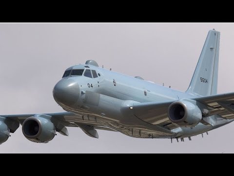 Japan's P-1 Kawasaki P-1, Japanese maritime patrol aircraft - YouTube