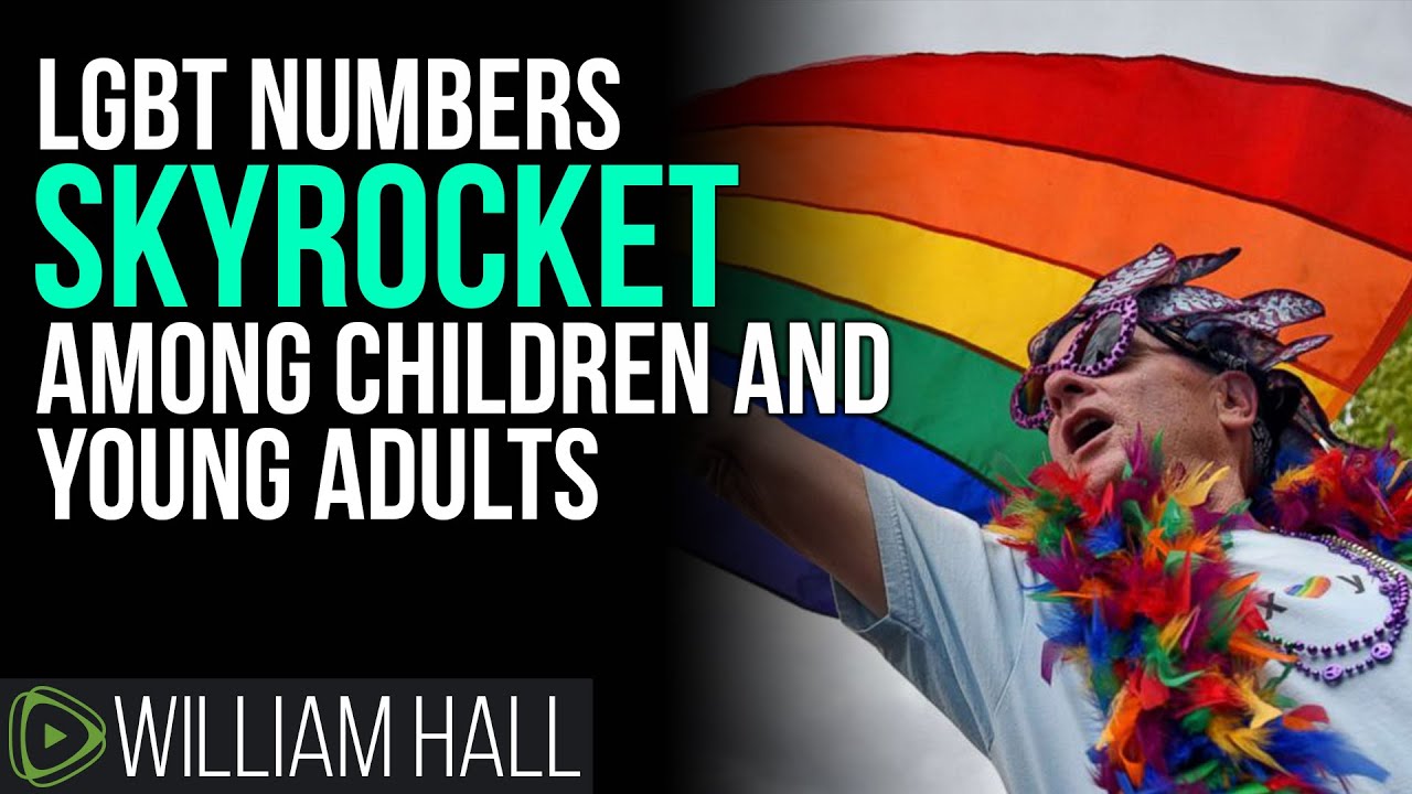 LGBT Numbers SKYROCKET Among Children And Young Adults - YouTube