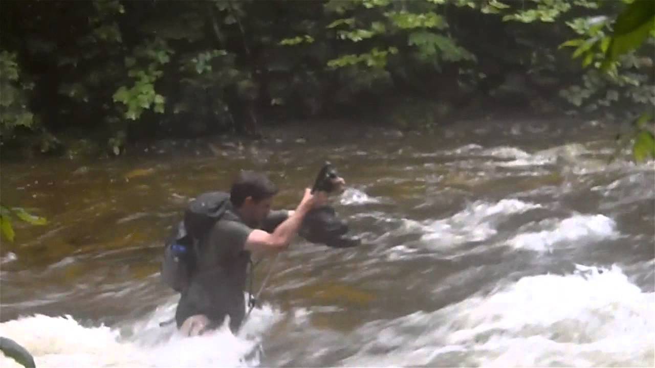 Crossing Indian Pass Brook - 2 - YouTube