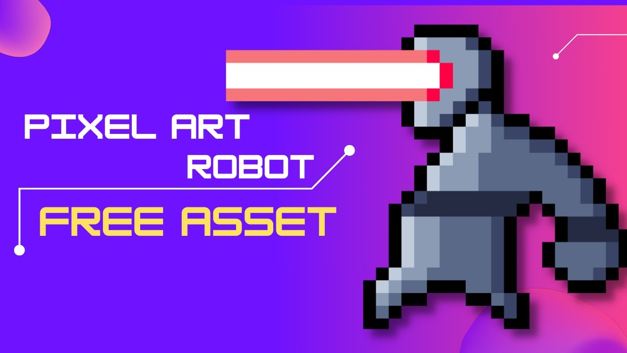 Free Game Art - Assets - Robot Animation - YouTube