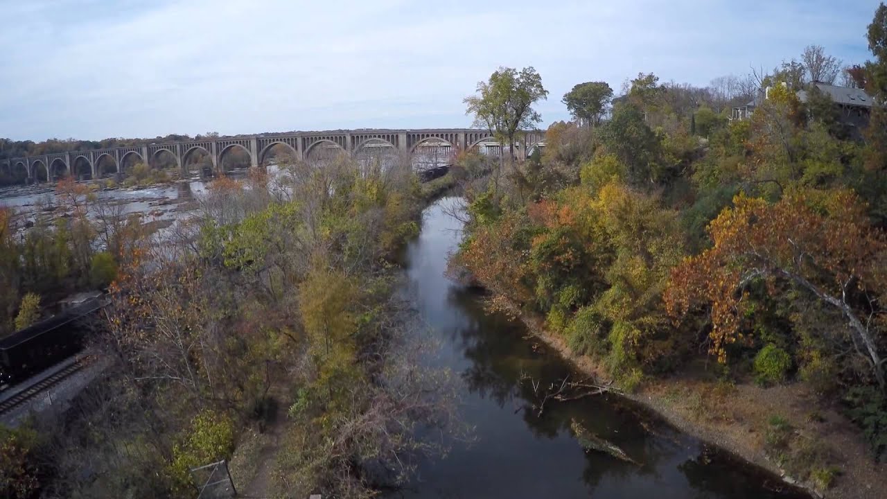 Richmond, VA - Train bridge and Pony Pasture - #RVA - YouTube