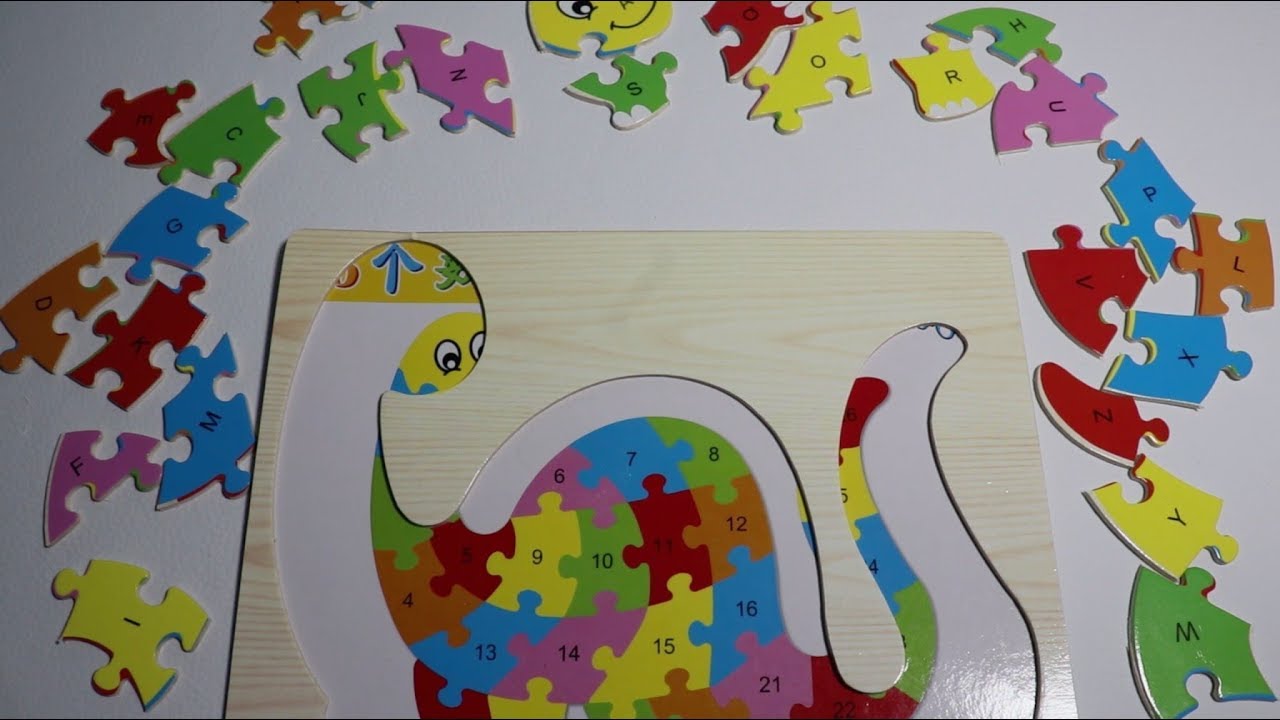 Learn Alphabet with Turtle Puzzle - YouTube