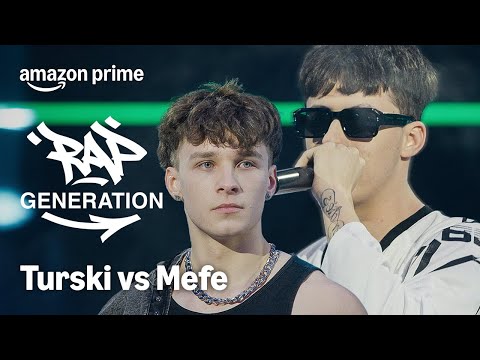 RAP BATTLE Mefe vs Turski | Rap Generation | Prime Video Polska