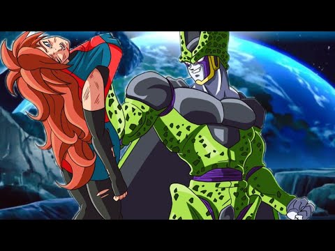 Cell Breaks Android 21's Back💀 - YouTube