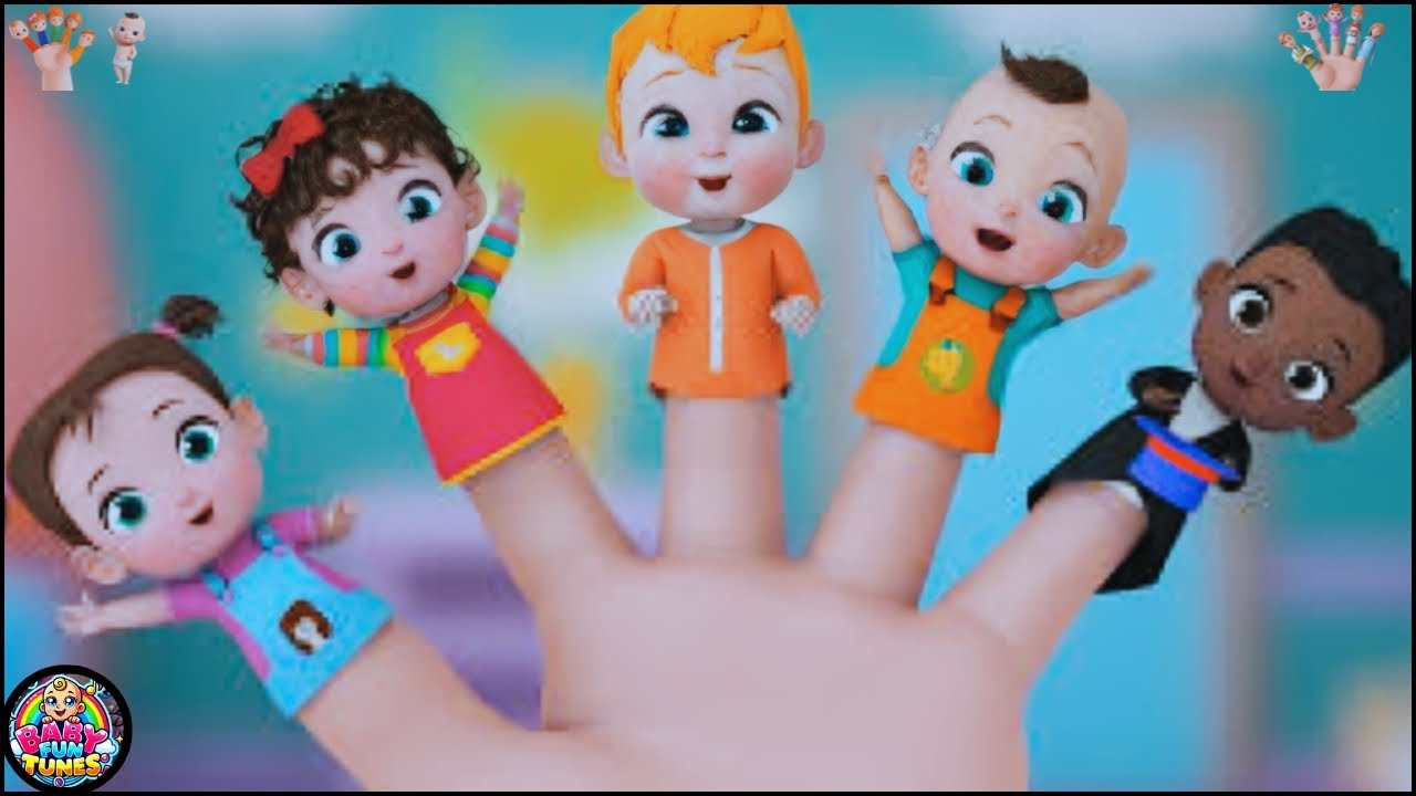 Best Nursery Rhymes Collection 🌈 | Finger Family, Johny Johny & Farm ...