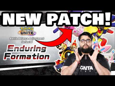 INTERNATIONAL CHAMPION TRIES THE NEW POKEMON UNITE PATCH! (champions later)