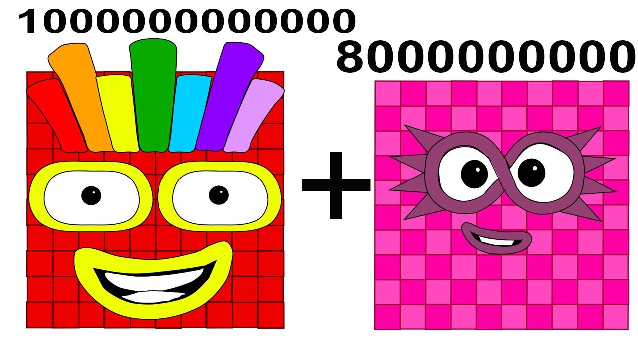 Numberblocks Math: Undecimalblocks Square on the Moon | Numberblocks ...