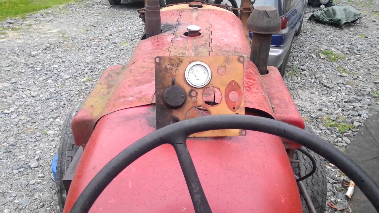 Nuffield 4dm (10/60 motor) - YouTube