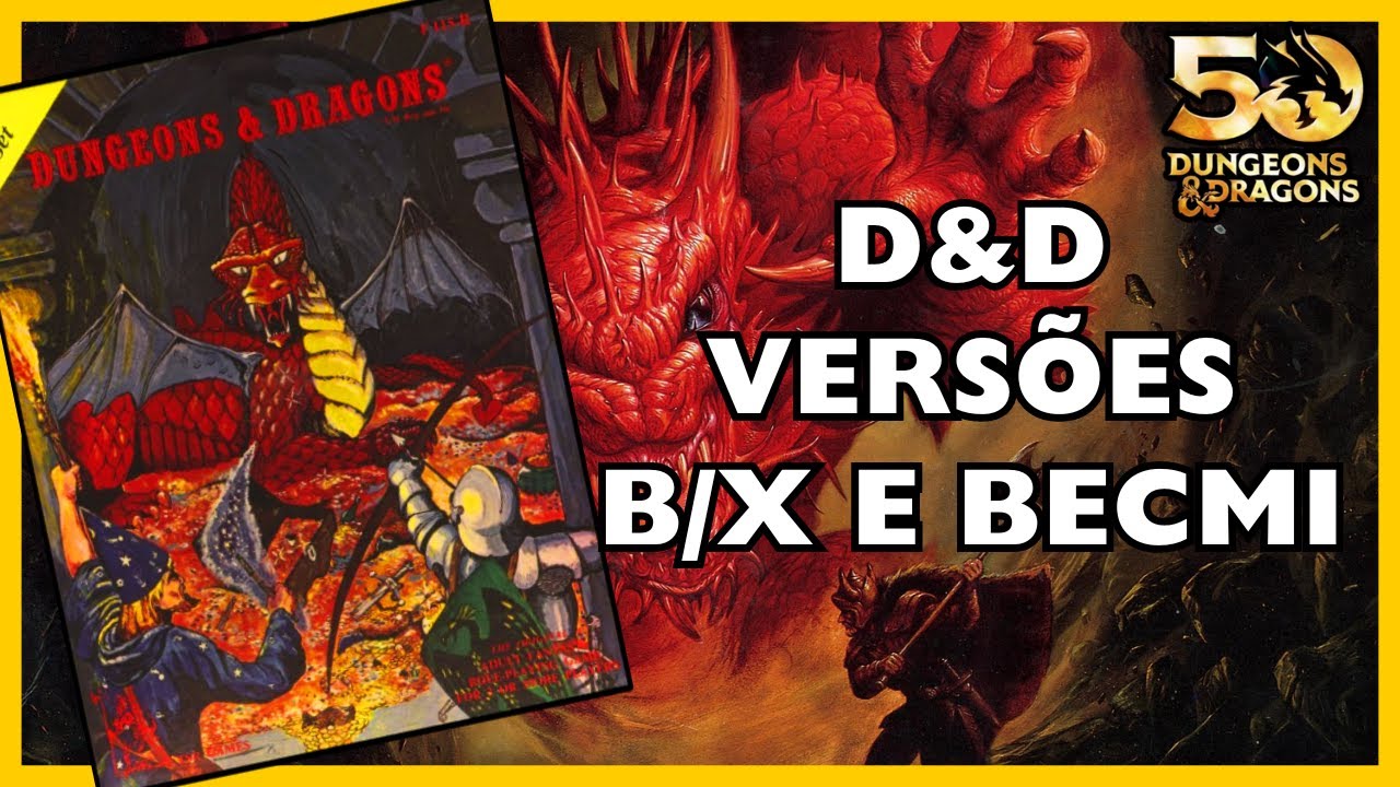 D&D 50 ANOS 06 | VERSÕES BX E BECMI - YouTube