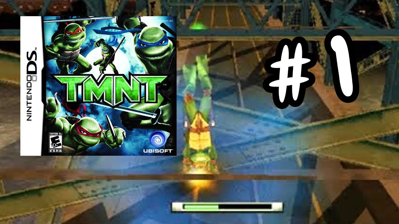 Teenage Mutant Ninja Turtles Gameplay Nintendo DS Part 1 - TMNT - YouTube