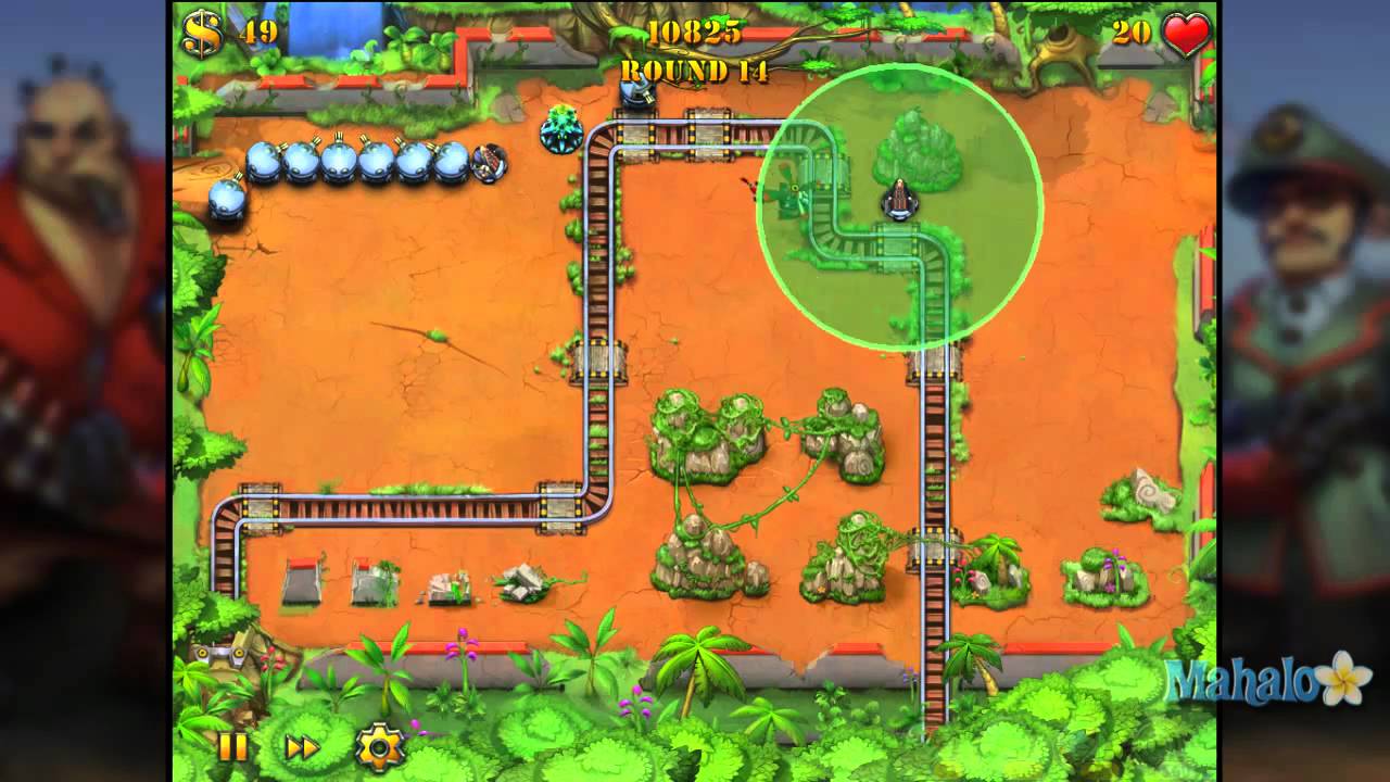Fieldrunners: Mudslide Walkthrough pt 1 - YouTube