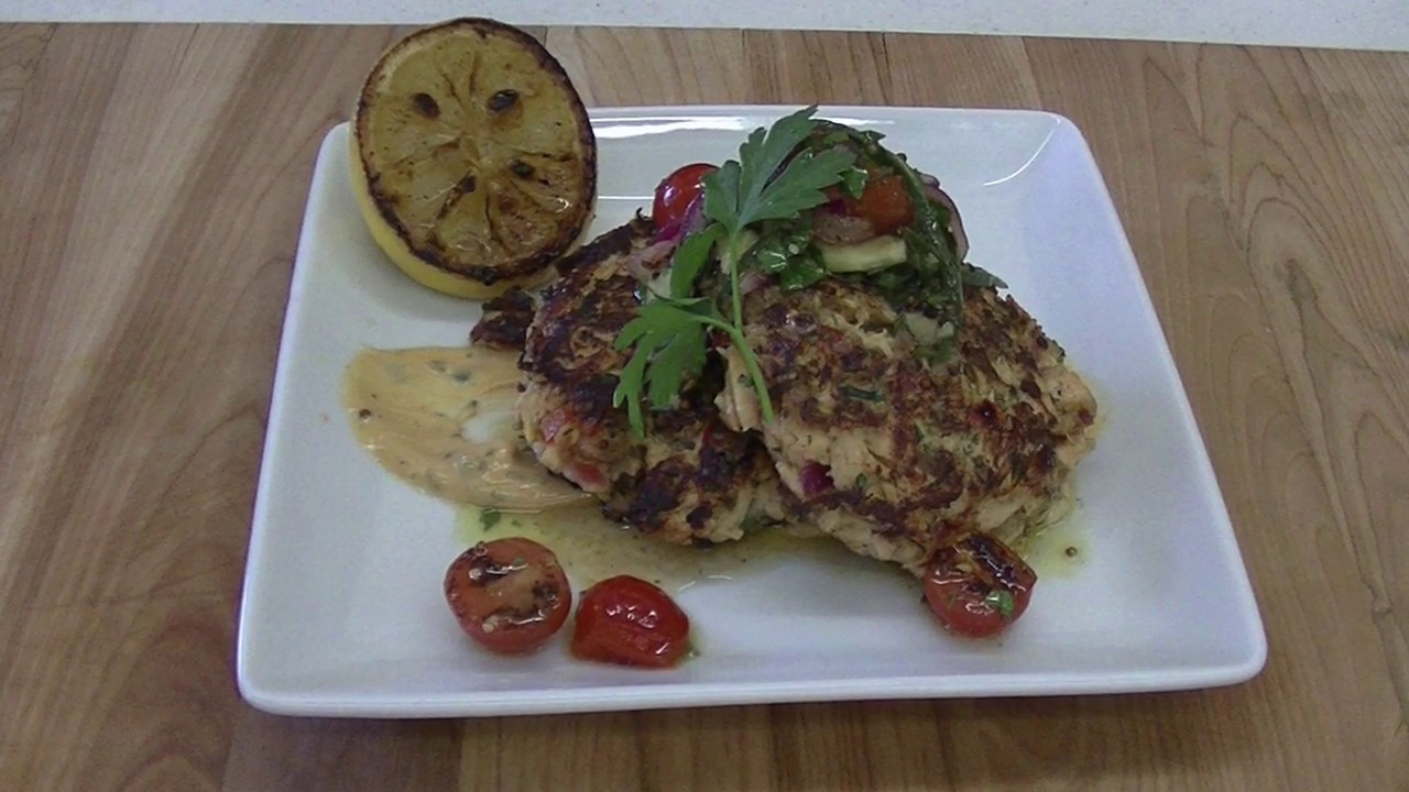 Fruge Seafood Salmon Cakes - YouTube