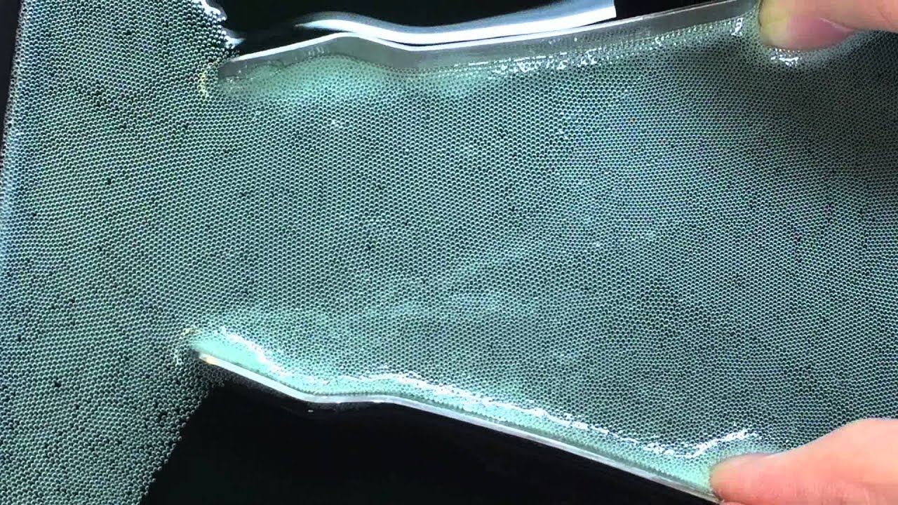 Bubble Raft Dislocation 2 - YouTube