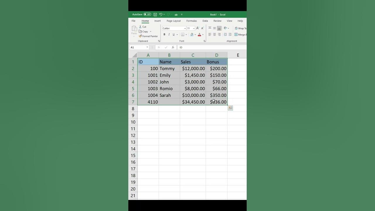 Apply Formatting In Excel Shorts Exceltips Productivityhacks Exceltech Youtube