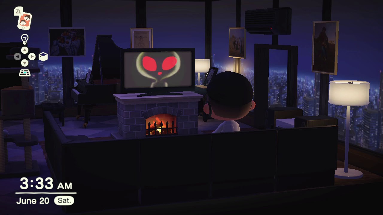 Animal Crossing New Horizons: Alien Broadcast 3:33 AM (Part 1) - YouTube
