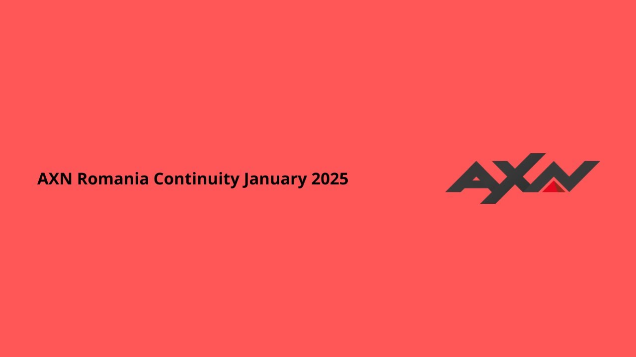 AXN Romania Continuity January 2025 - YouTube
