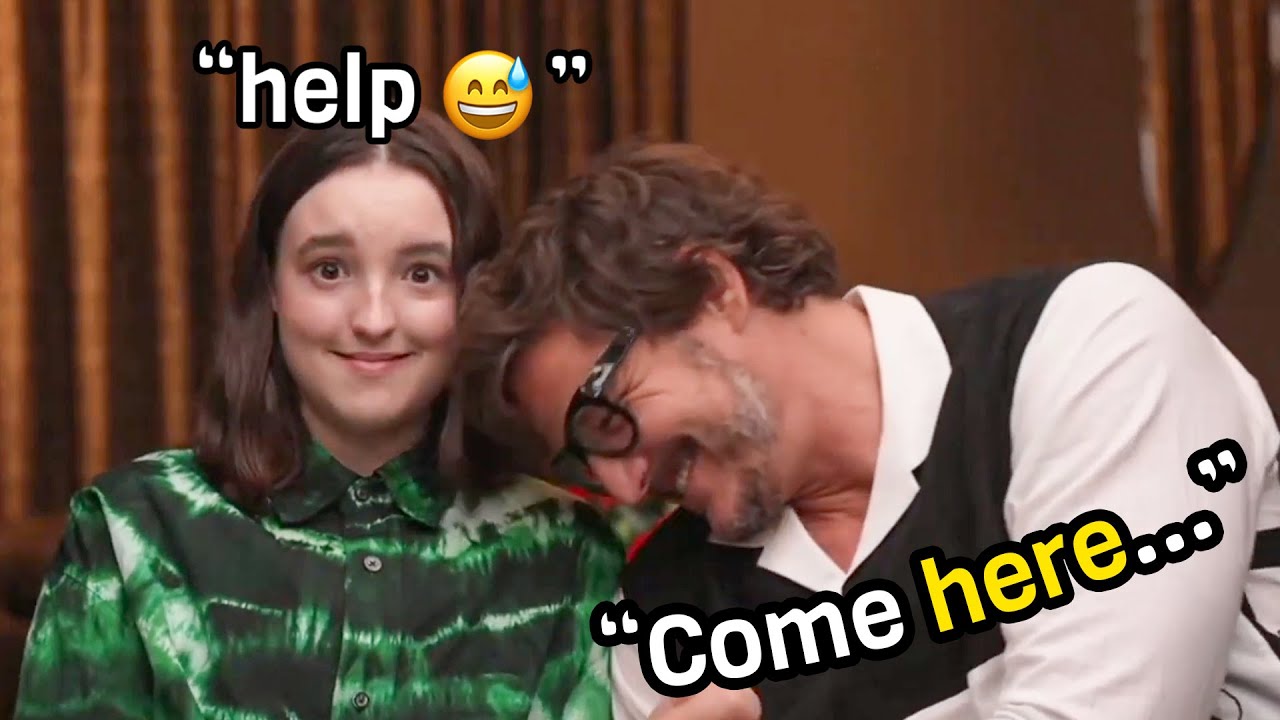 Pedro Pascal flirting with Everybody for 2 minutes straight - YouTube