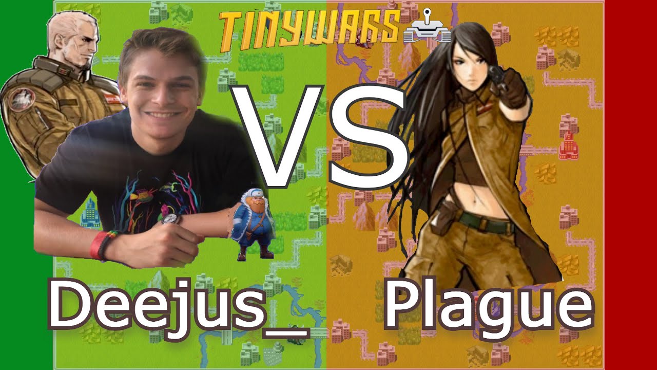 Insane Advance Wars DAYS OF RUIN Games: Deejus_ Vs Plague - YouTube