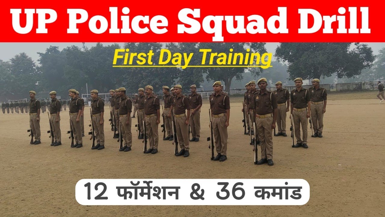 Squad Drill first time practice || All 12 commands and 36 formations ...