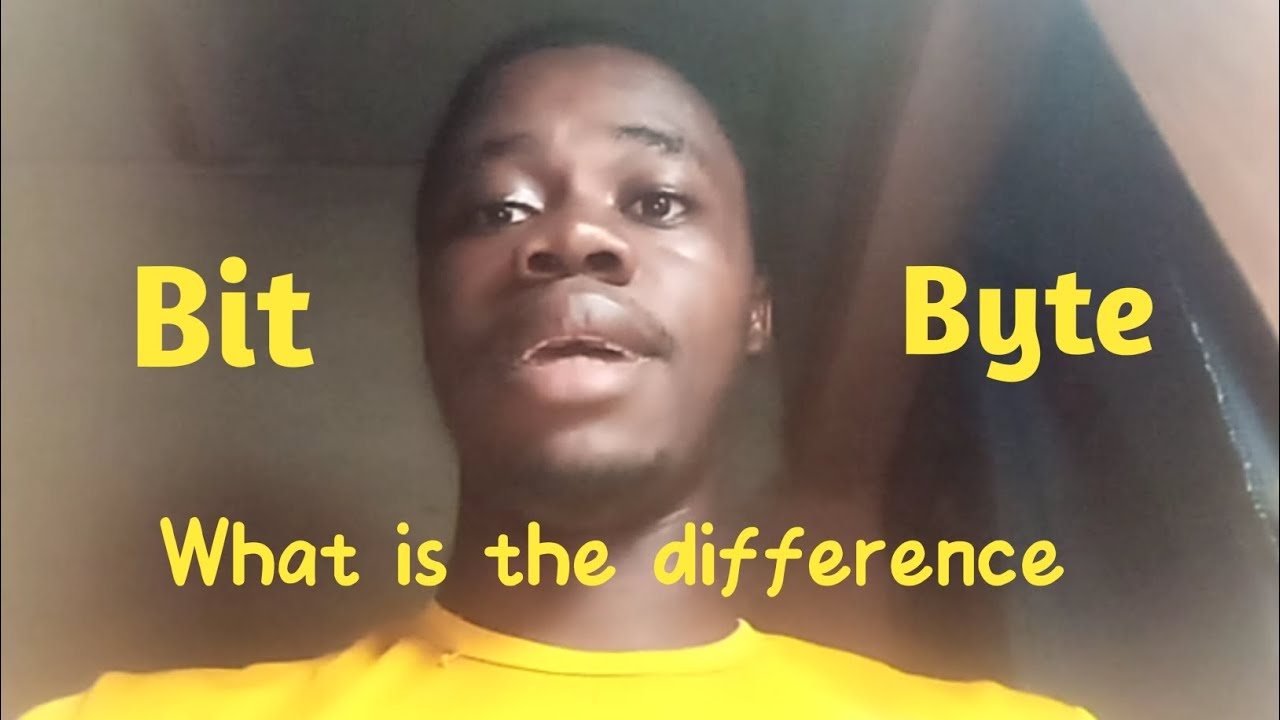 What is the difference between a bit and a byte? - YouTube