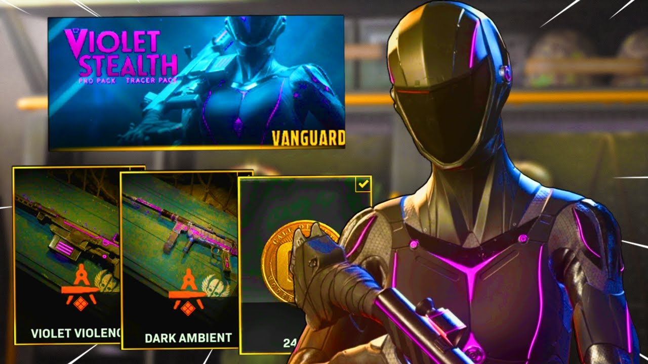 THE NEW VIOLET STEALTH PRO PACK in Vanguard & Warzone - YouTube