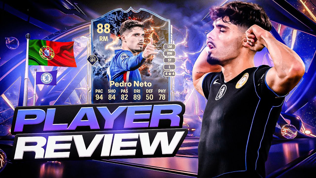 88 THUNDERSTRUCK PEDRO NETO PLAYER REVIEW - EA FC 26 ULTIMATE TEAM ...
