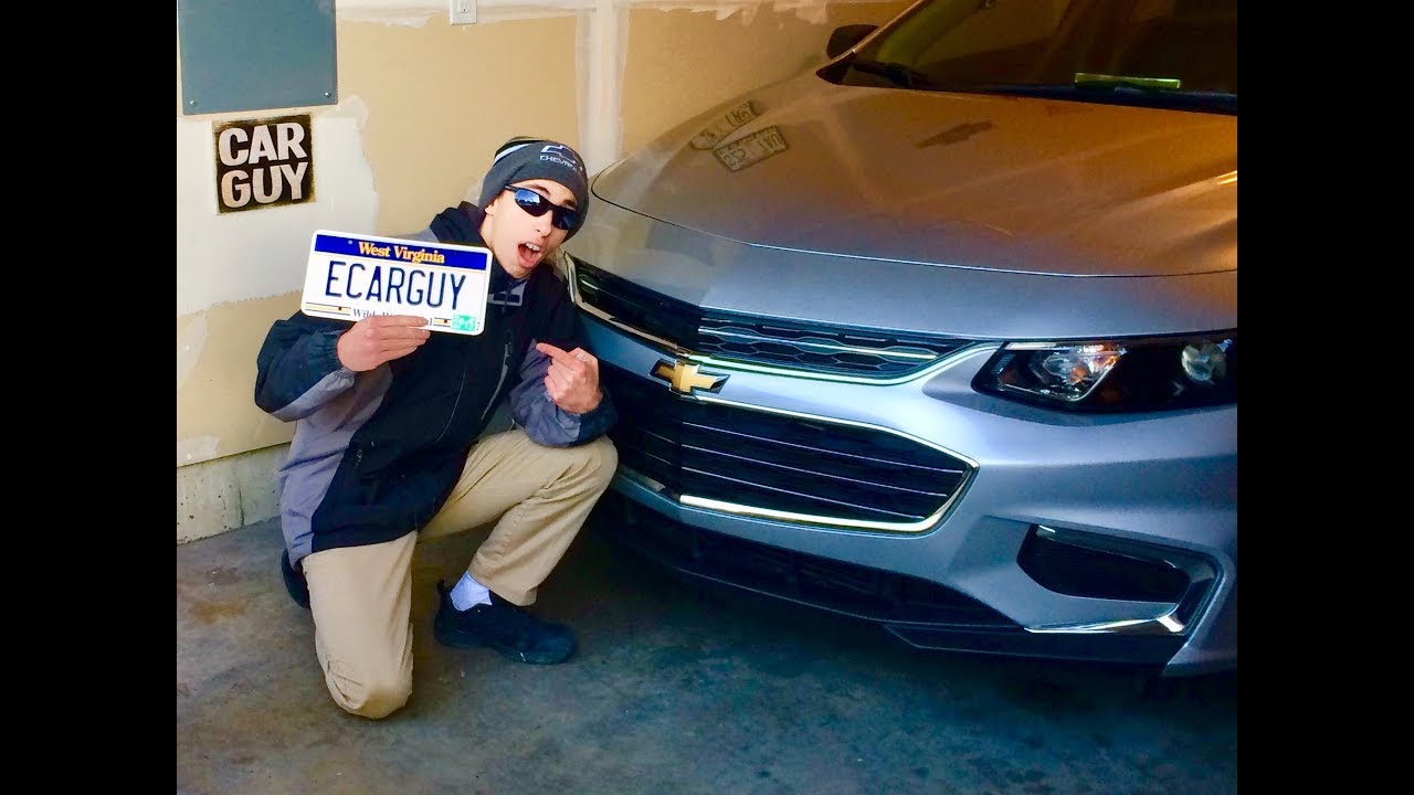 New Custom License Plate EliYourCarGuy! - YouTube