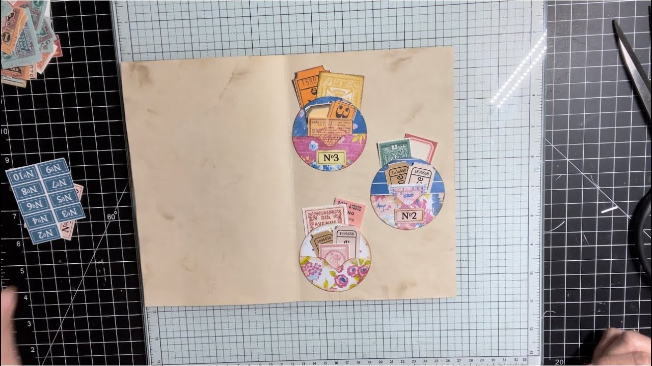 Let’s Create Fun Punch Out Circle Pockets! - YouTube
