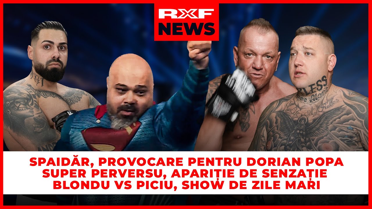 SPAIDĂR, o nouă provocare! SUPER PERVERSU, apariție de senzație! BLONDU ...