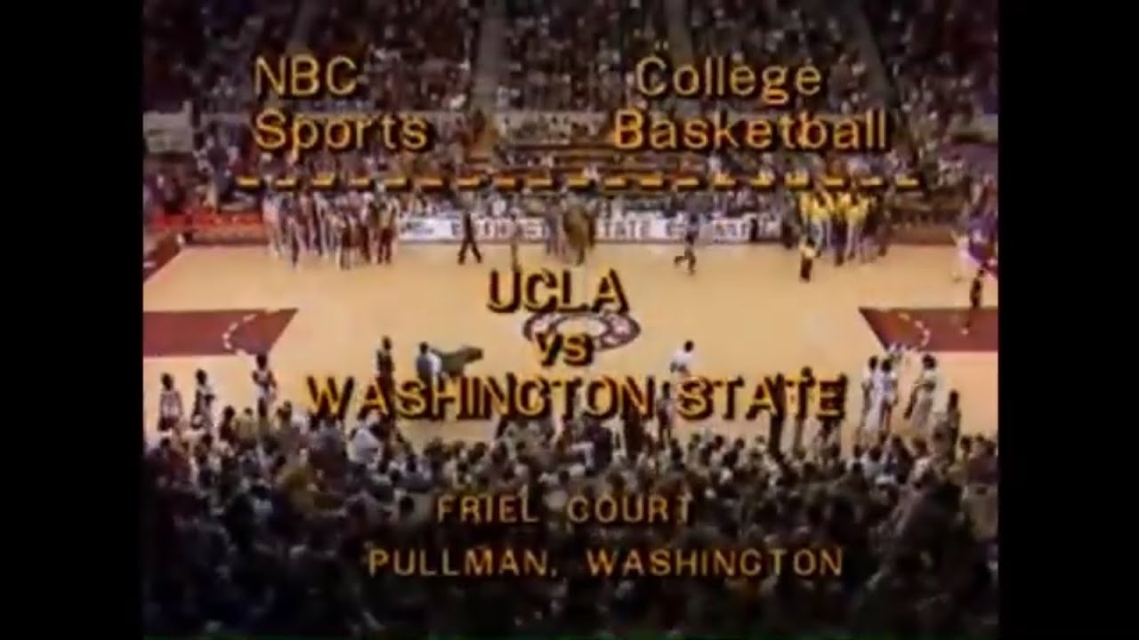 Jan 1980 - UCLA at Washington State (NBC Sports/TVS - Brief early tape ...