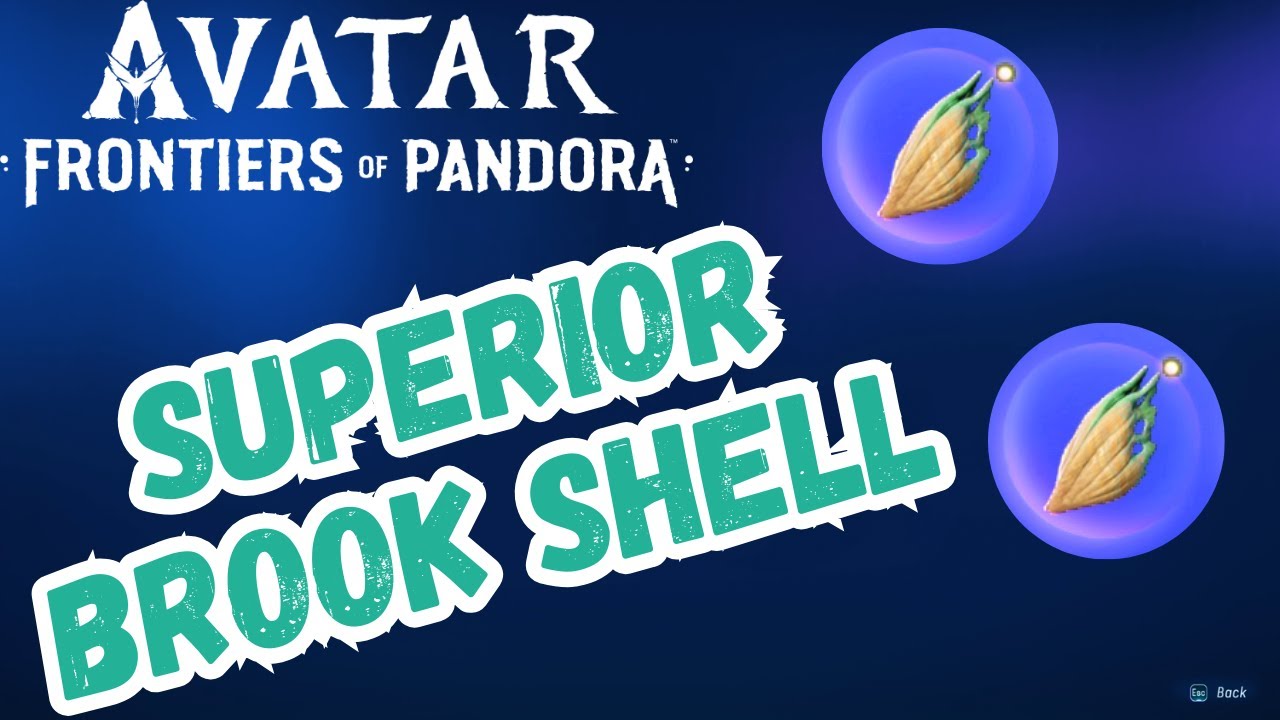 Avatar Frontiers Of Pandora | Superior Brook Shell - YouTube