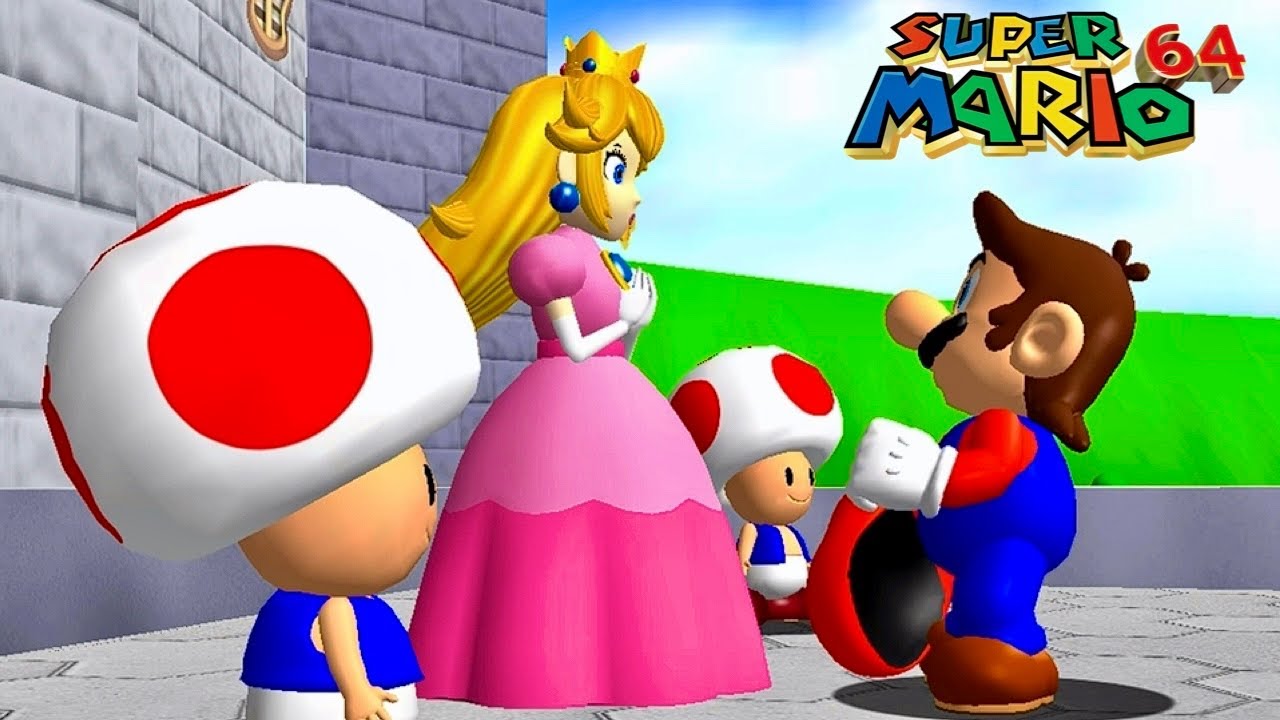 [Render 96] HD Mario Vs. Bowser + Ending ⭐Super Mario 64 PC Port - YouTube