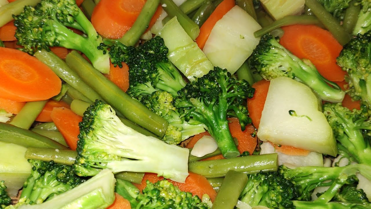 Verduras a la mantequilla a mi estilo y paso a paso - YouTube