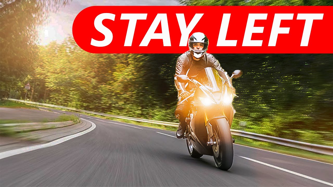 Motorcycle Lane Positioning Explained - YouTube