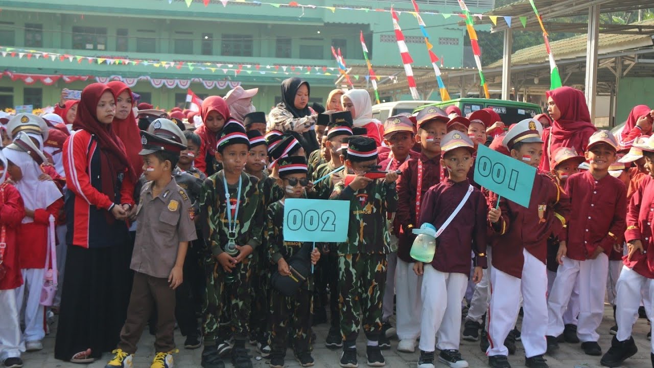 KARNVAL PAUD KB - TK - SD MALNU PUSAT MENES | HUT RI KE 78 - YouTube