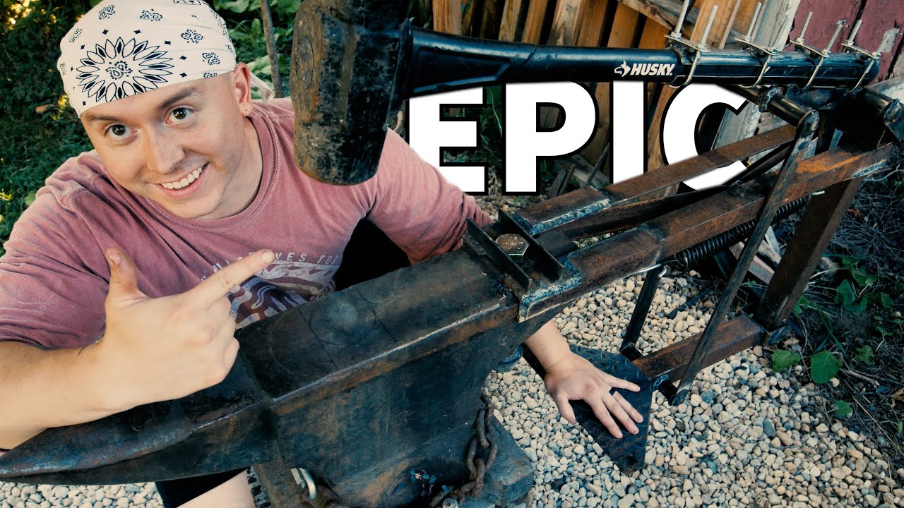 HARDY HOLE TREADLE HAMMER Is an Absolute GAME CHANGER - YouTube