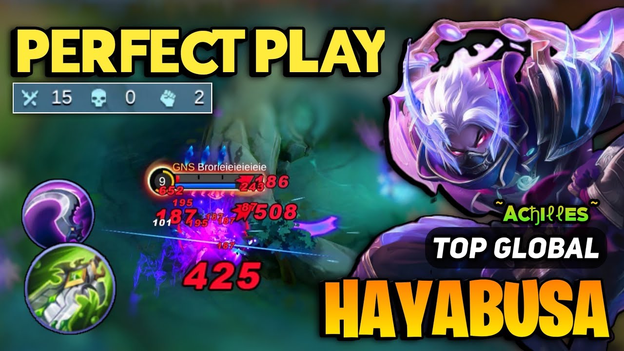 IMMORTAL! Hayabusa Best Build 2023 [ Hayabusa Top Global Gameplay] By ...