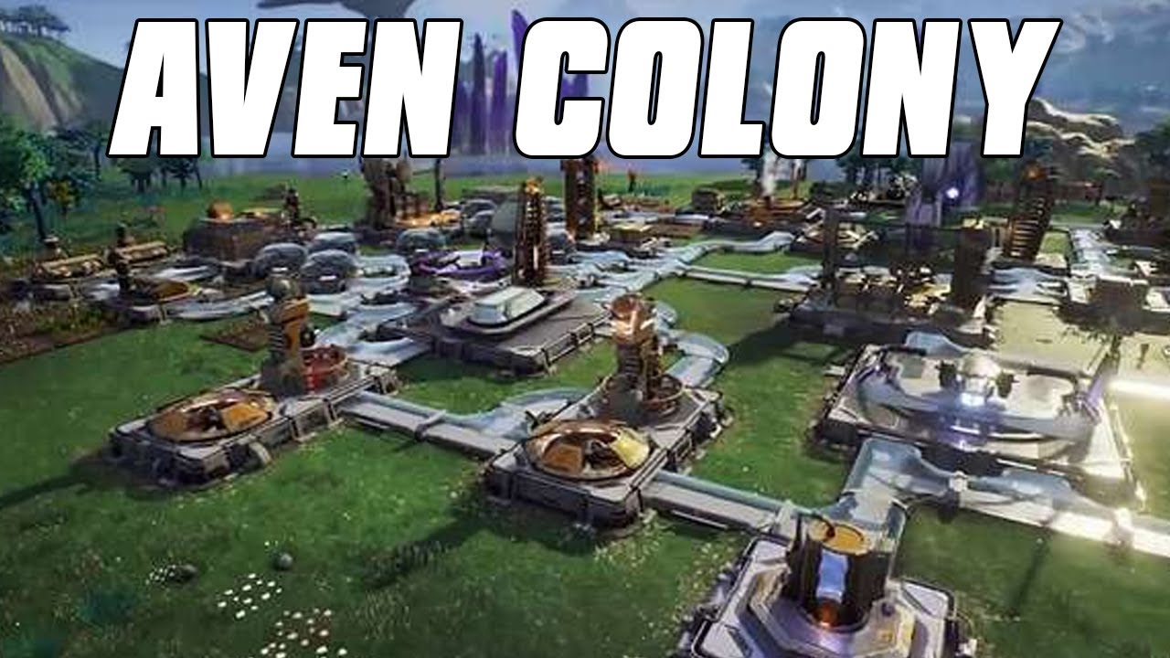 Sci Fi Colony Builder! Tropical Paradise! - Aven Colony Gameplay - YouTube