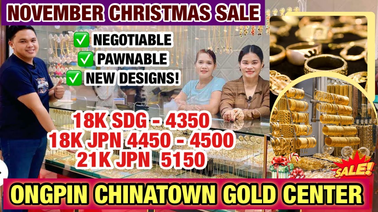 NOVEMBER 25, 2024 PRICELIST NG GOLD SA CHINATOWNGOLD CENTER|Bagsakan ng ...