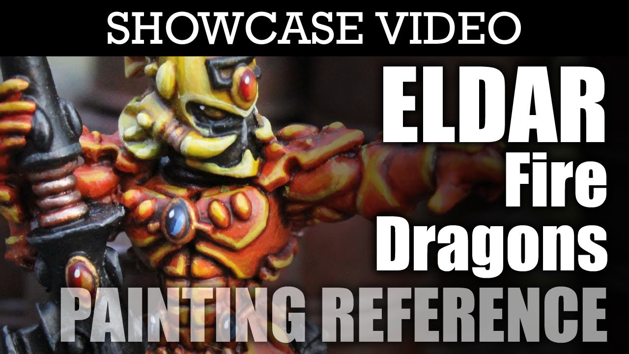 Painted Eldar Fire Dragons Warhammer 40k Showcase | HD Images and Video ...
