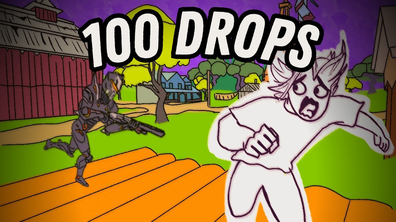 LANDING AT FATAL FIELDS 100 TIMES IN FORTNITE OG! - YouTube